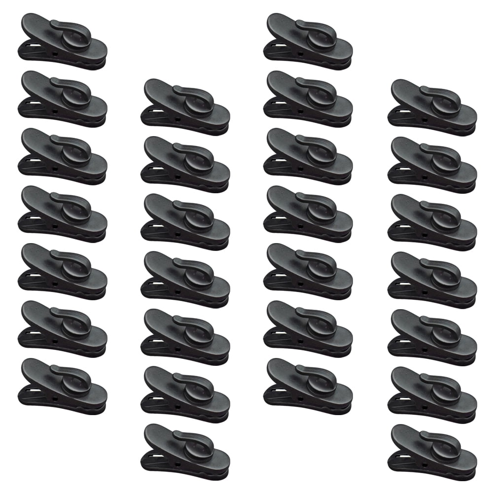 Headphone Cable Clip 100 Pcs Headset Wire Rotating Holder Cord Stand ...