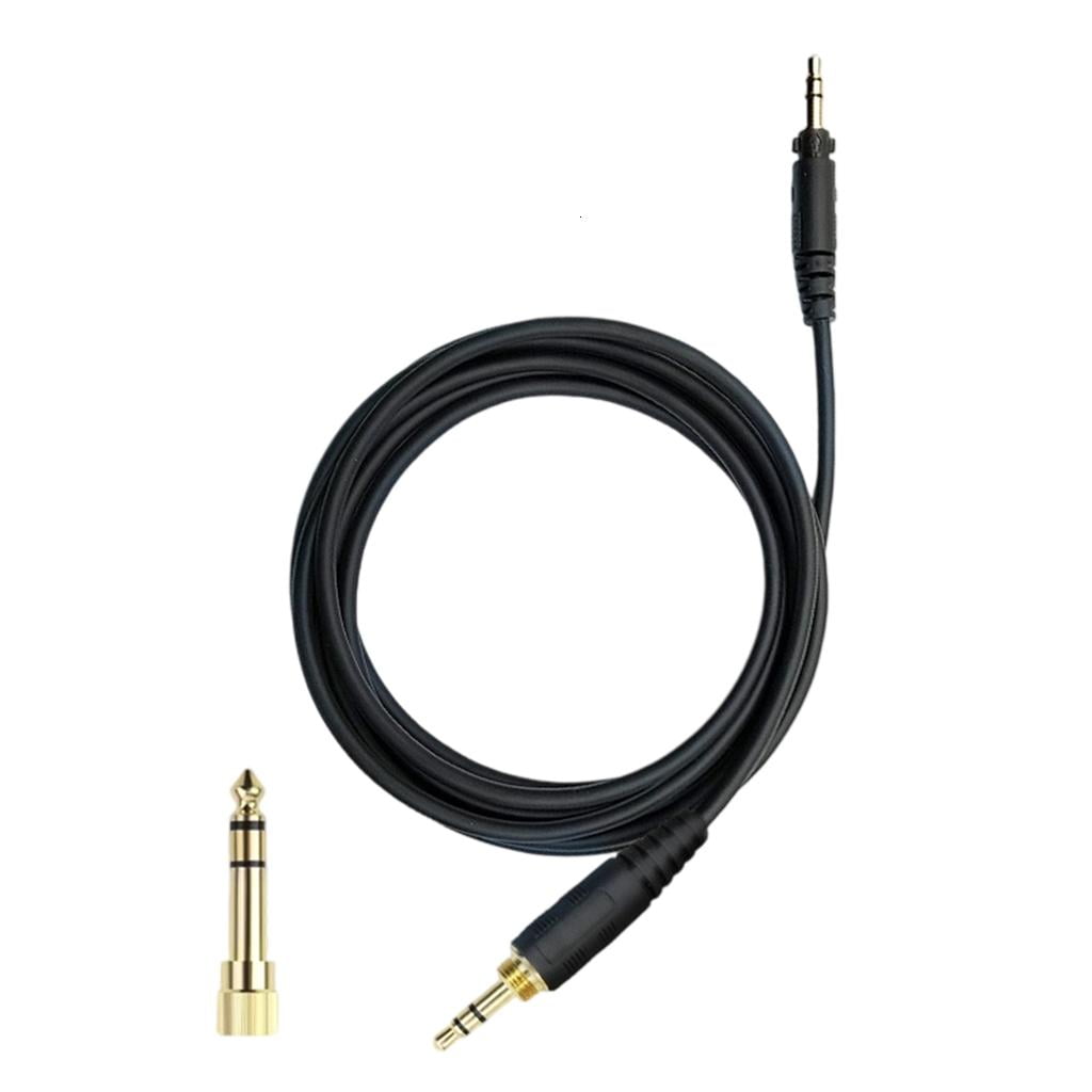 Headphone Cable For EAH DJ1200 Headphones 3.5mm and 6.35mm Gold Plated ...