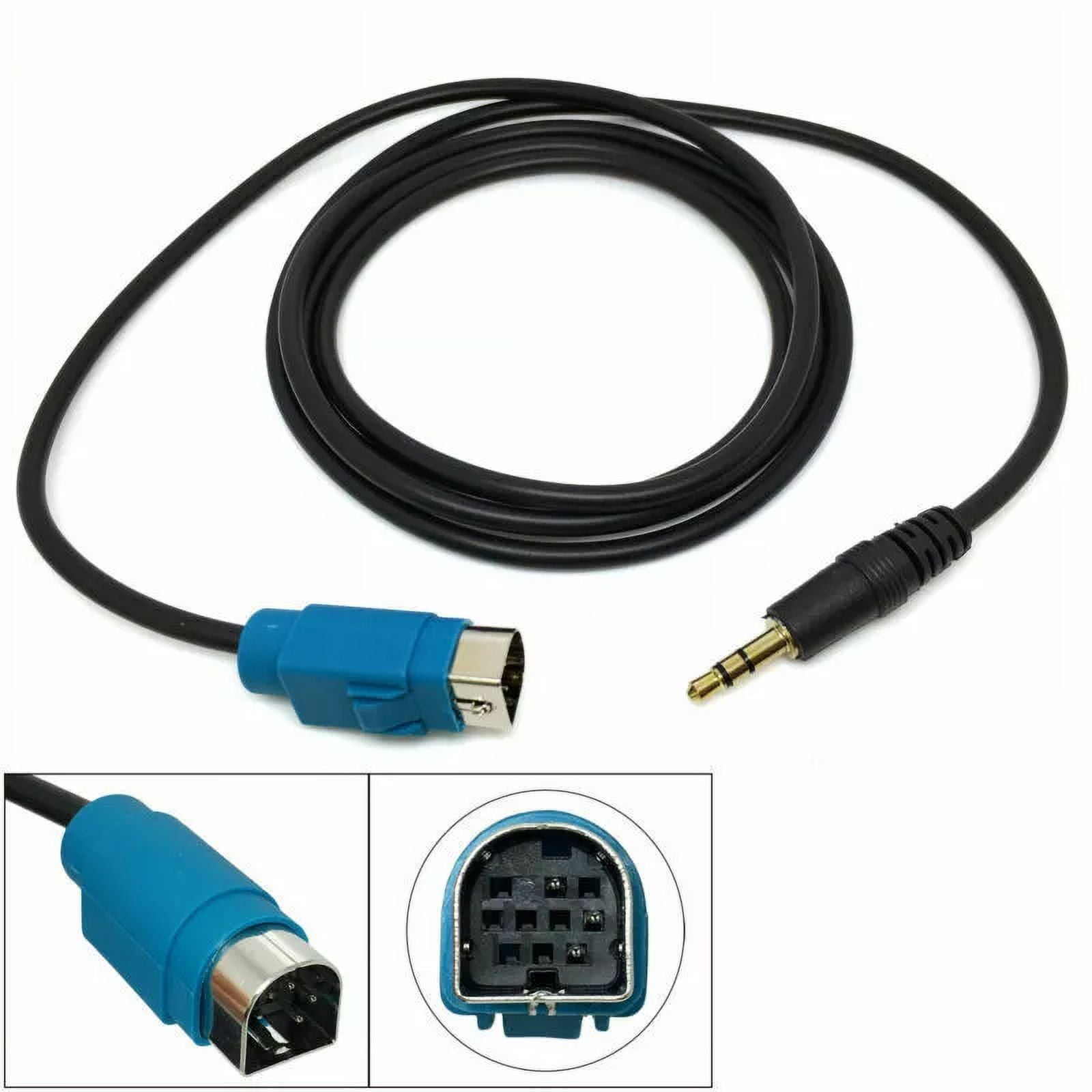 Headphone Cable for Alpine CDA106 IVAW205 IDAX100 CDA9857 CDE9881 ...