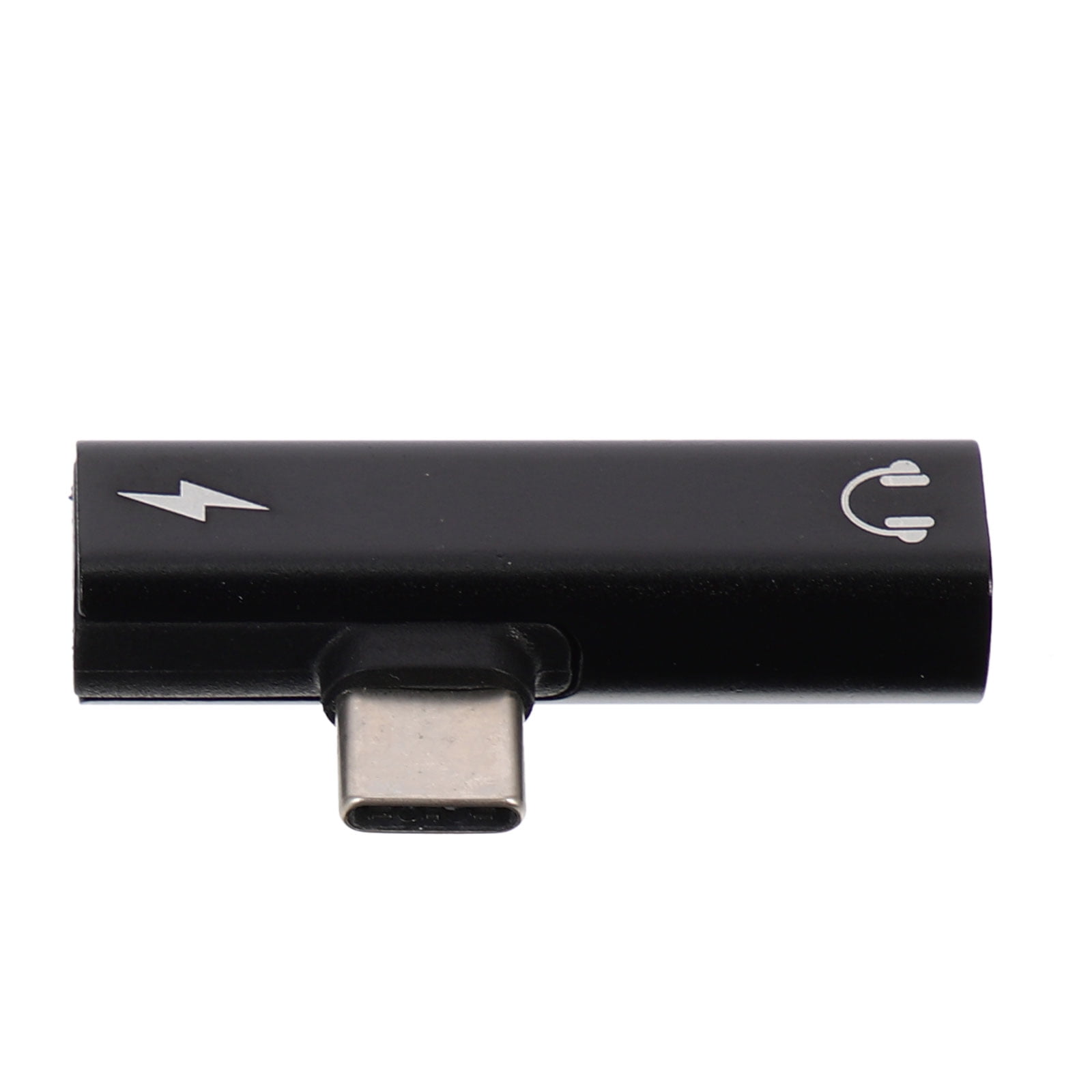 Headphone Charging Converter Type-C Earphone USB to Cable Black ...