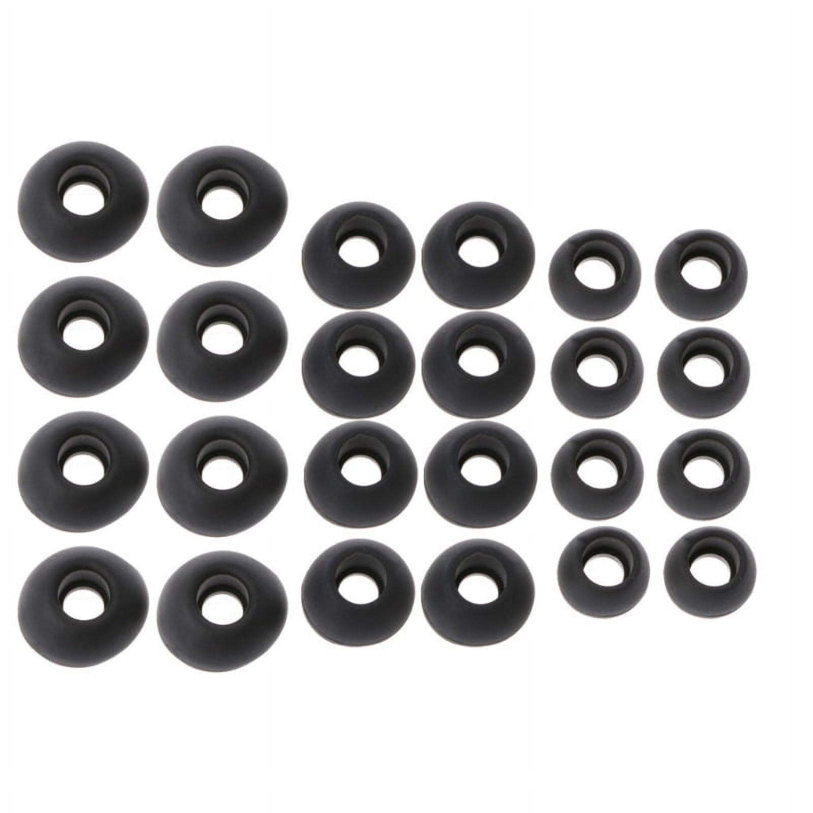 12 Pairs Replacement Silicone Ear Buds Headset Wired Earbuds ...