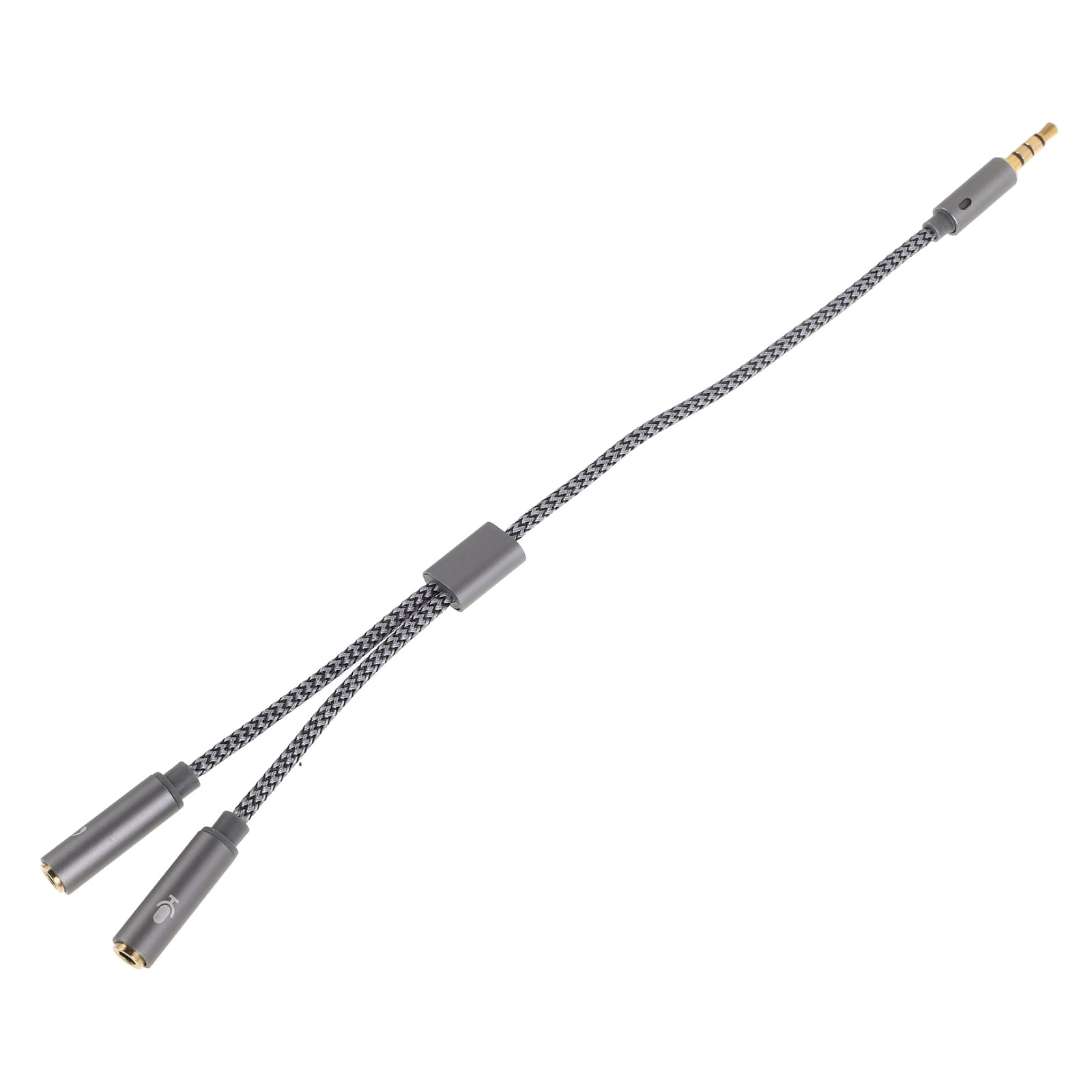 Headphone Microphone Splitter XLR Cable Splitter Dual Headphone Adapter ...