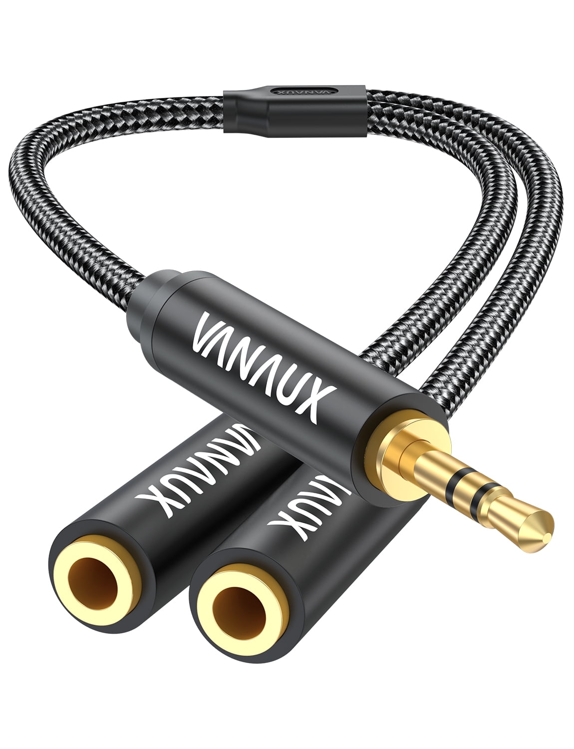 Headphone Splitter,3.5mm Extension Cable Audio Stereo Y Splitter (Hi-Fi ...