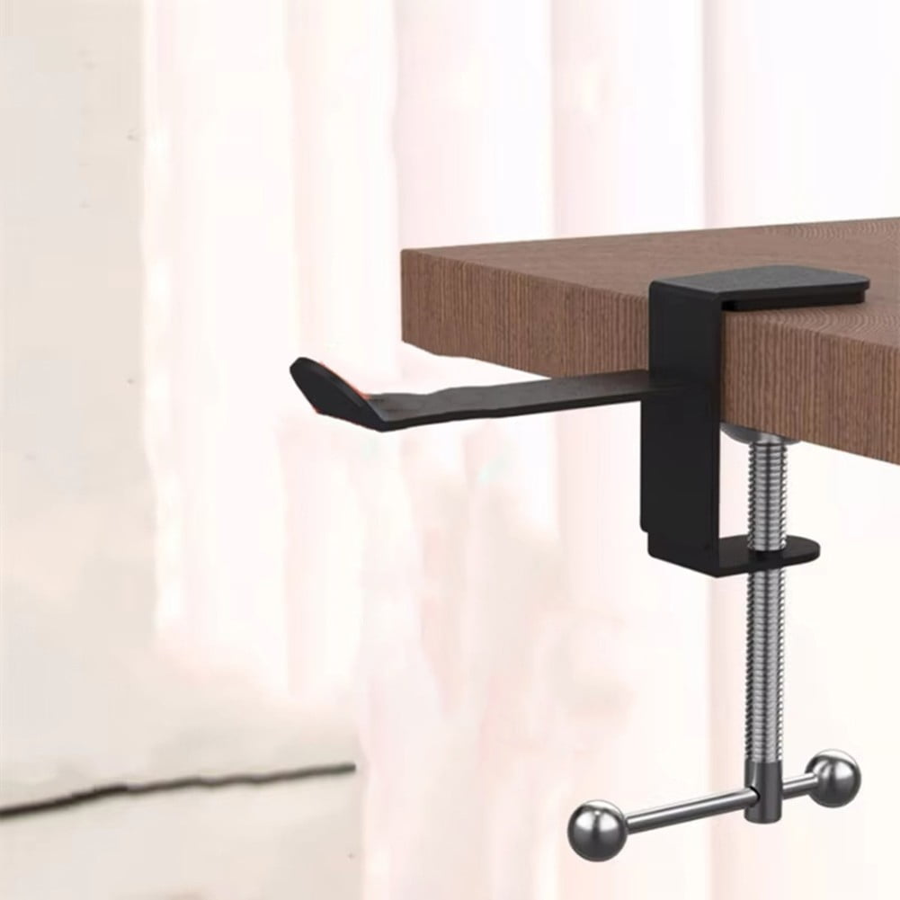 Headphone Stand Base Heavy Duty C-Shape Desktop Pendant Punch-Free ...