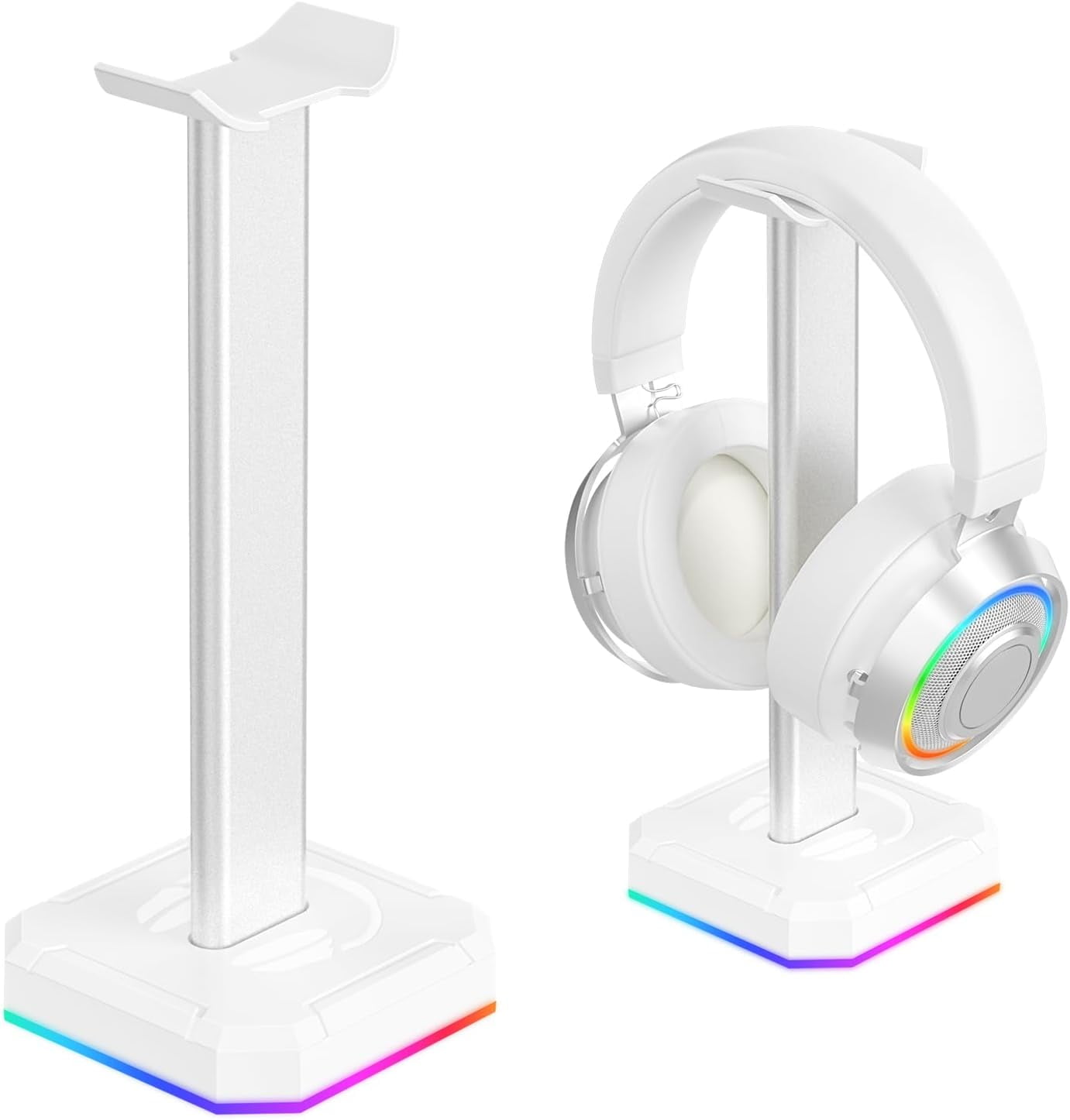 Headphone Stand,Desk RGB Lights Headset Holder,Suitable for All Over ...