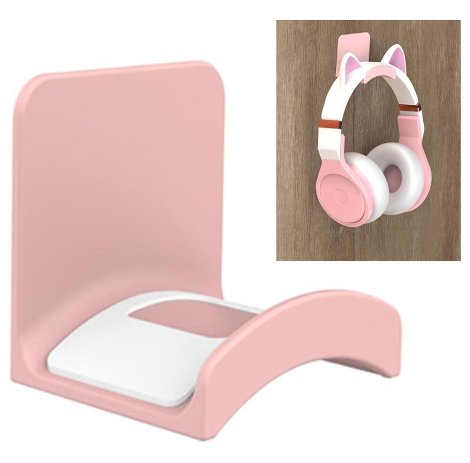 Headphone Stand Headset Holder - Adhesive Gaming Earphones Hanger ...