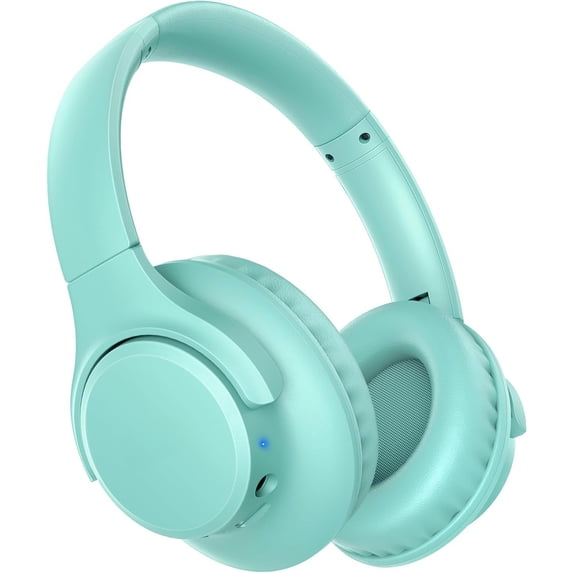 Headphones Over Ear, 65 Hours Playtime Headphones with Microphone ...