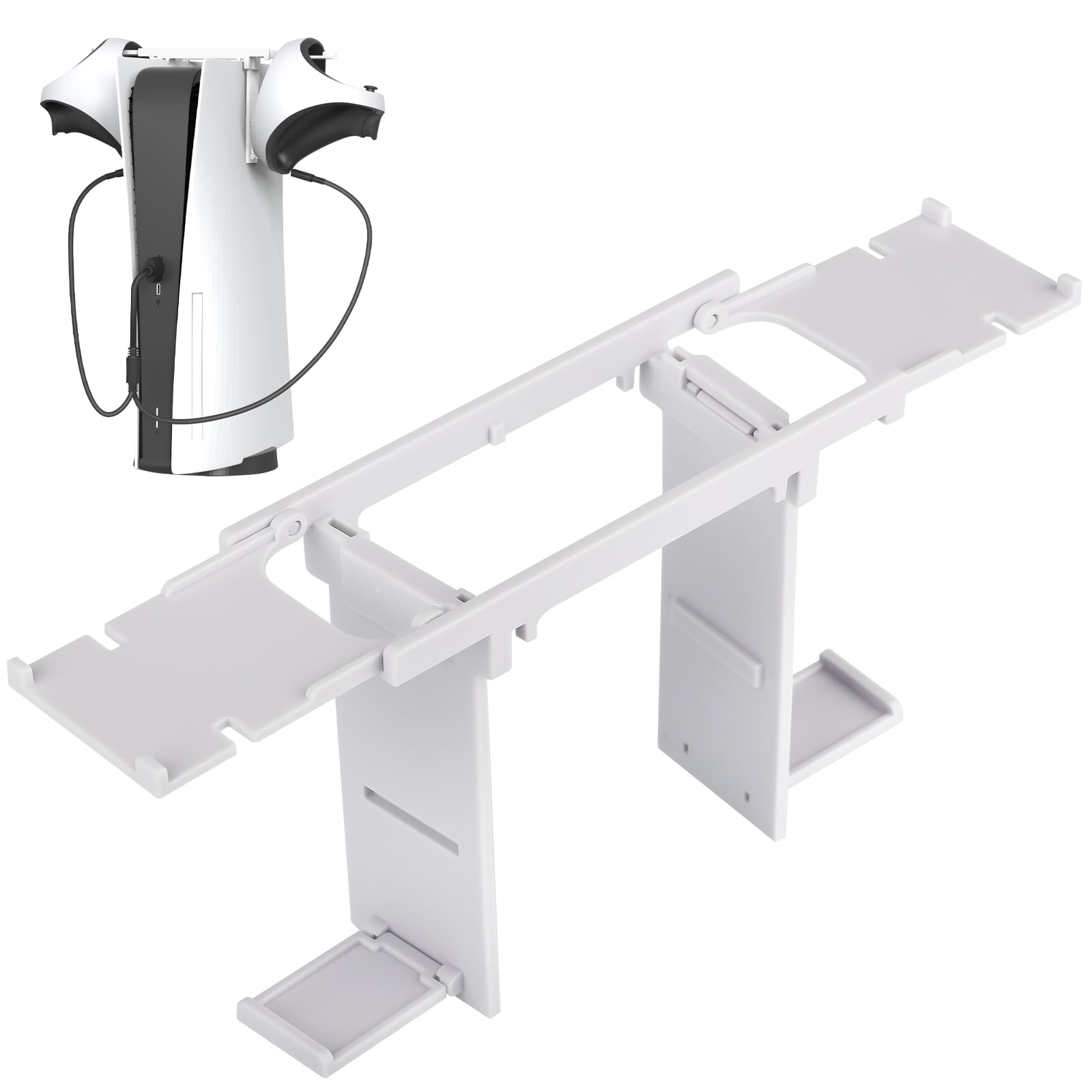 Headphones Hanger Holder Fit for PS5 VR2 with Charging Cable, TSV ...