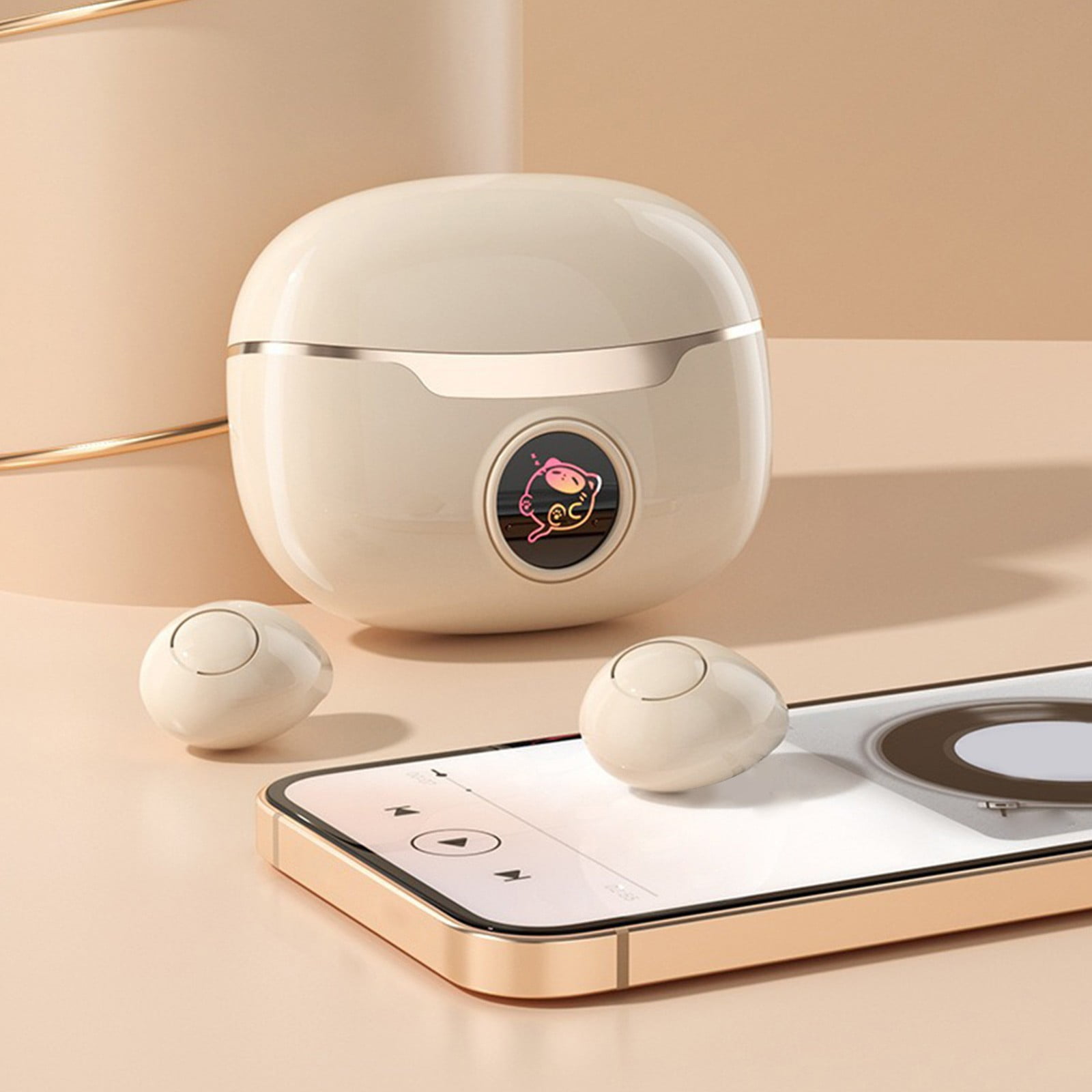 Headphones for School in Ear Ultra-Thin Bluetooth Earphones with ...