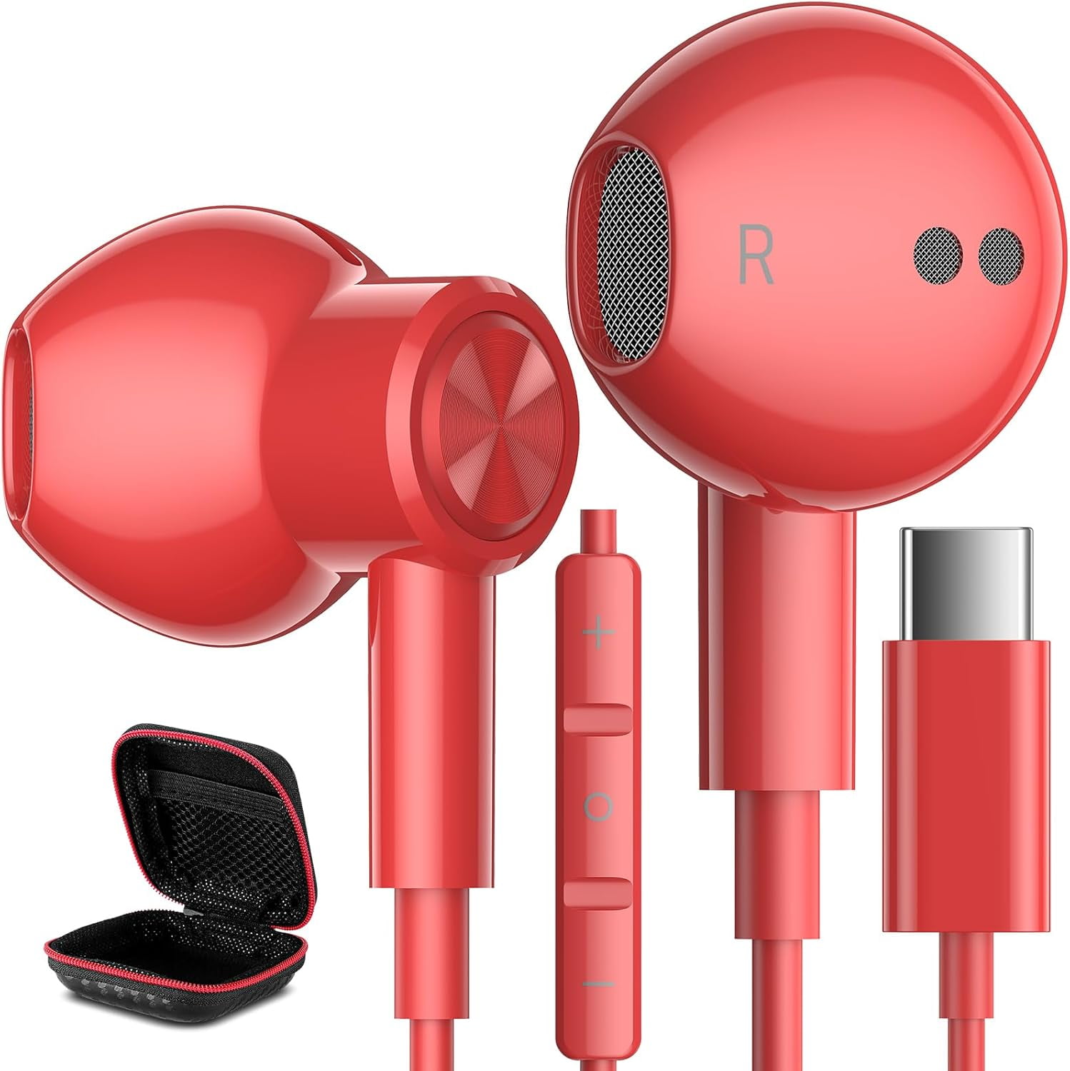 Headphones Type C Earphones for Samsung Galaxy S25 Ultra S24 Plus S23 ...