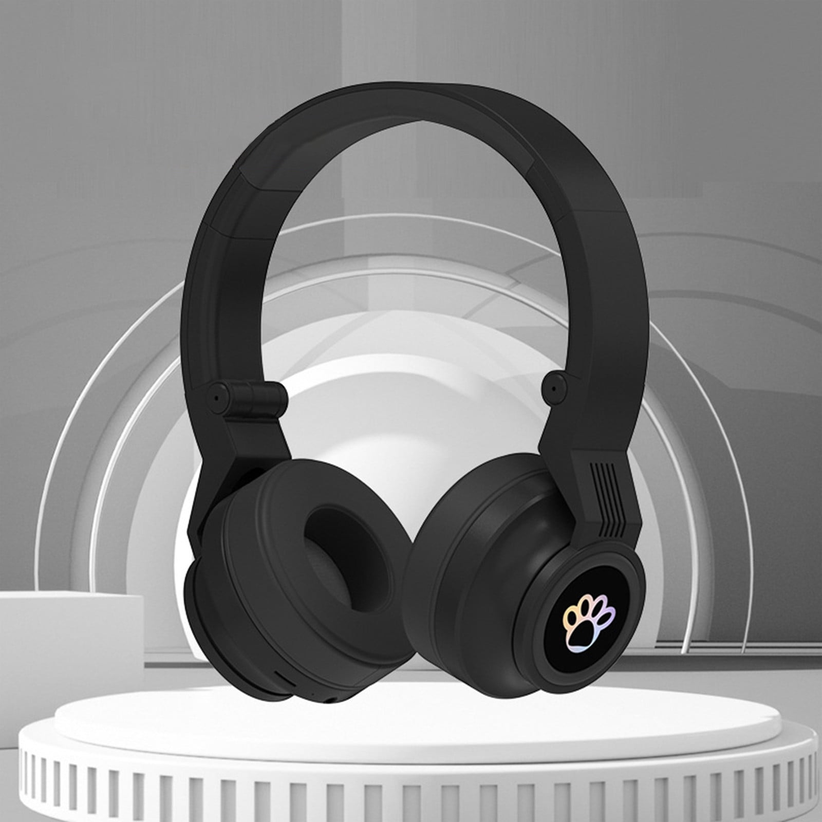 Headphones Wired, On-Ear Headphones with Microphone and Volume Control ...