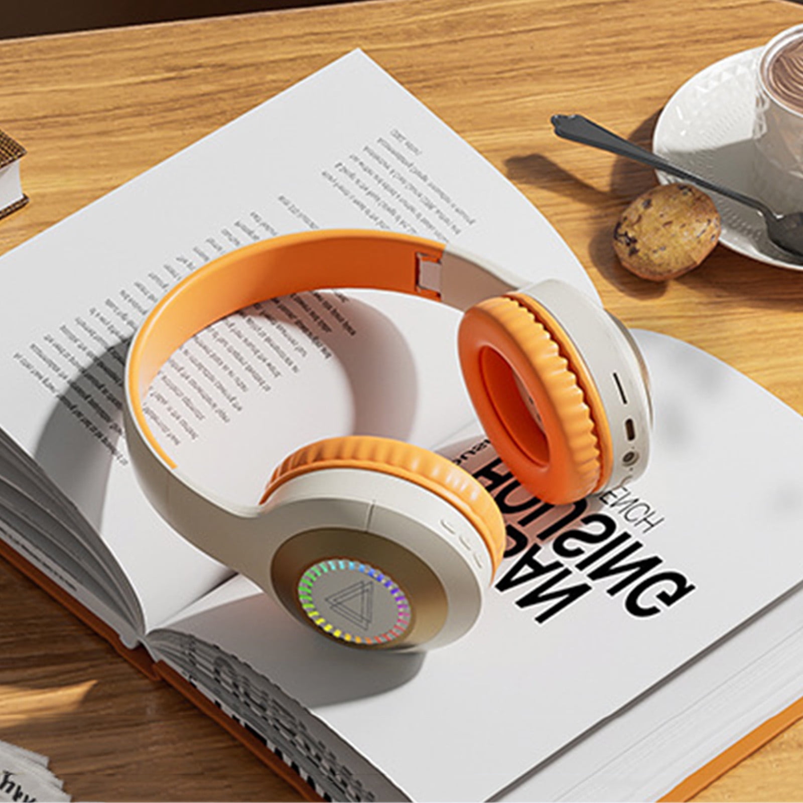 Headphones Wireless Earbuds Head Mounted Intelligent Noise Reduction ...