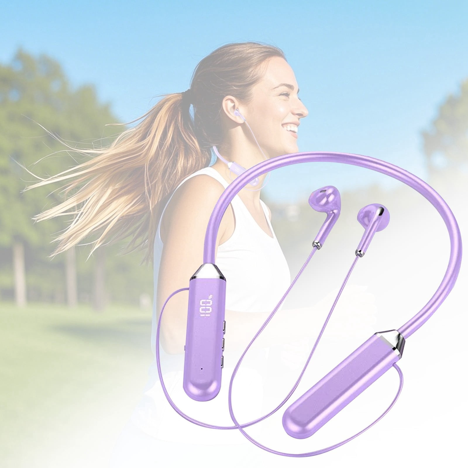 Headphones With Noise Cancellation Wireless Over Ear Earbuds For Music ...