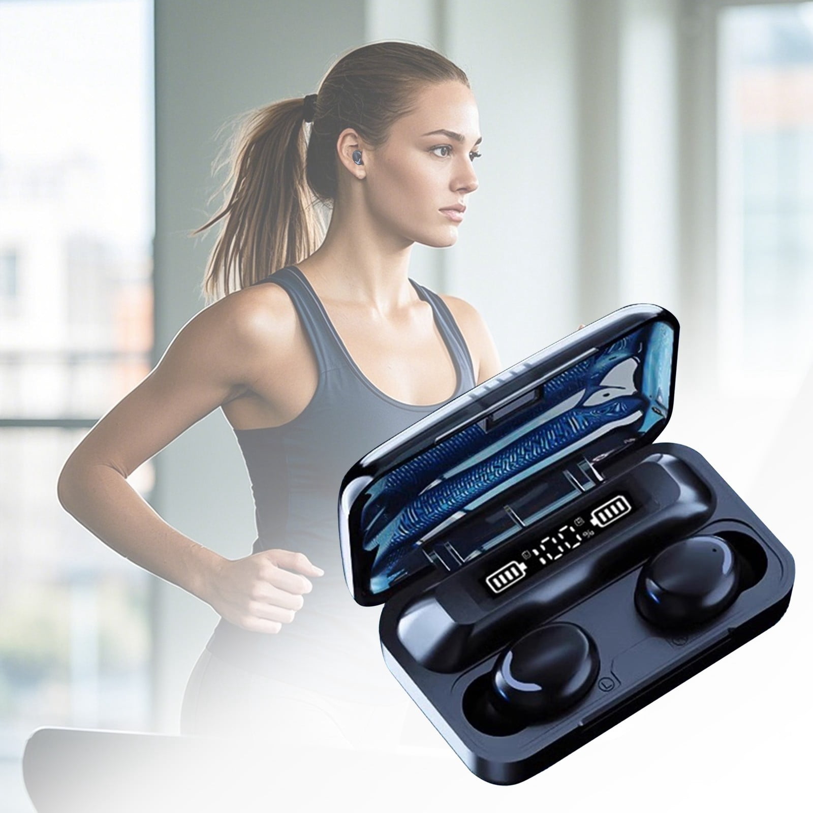 Headphones With Noise Cancellation Wireless Over Ear Earbuds For Music ...