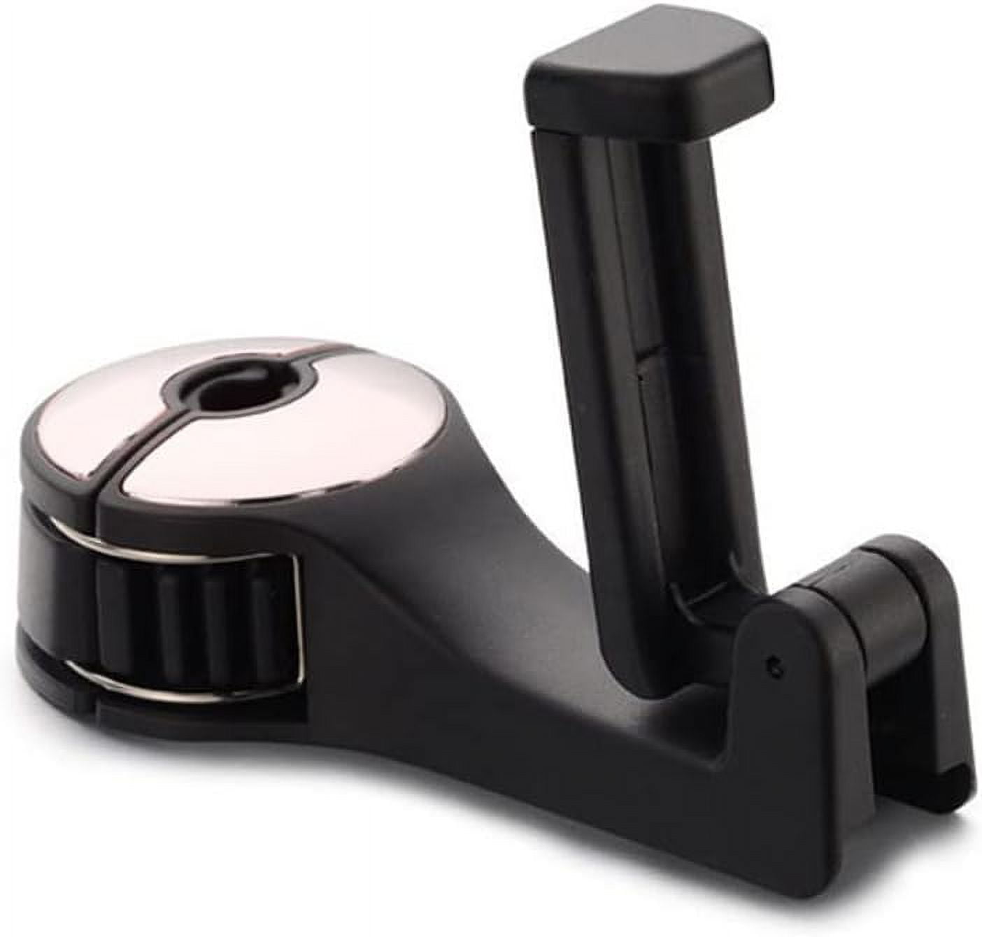 Headrest Bracket Car Hook, Car Headrest Hooks with Locking Design, 360 ...