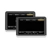 Audiovox VODP10 Overhead Monitors with 2 Wireless Headphones, DVD ...