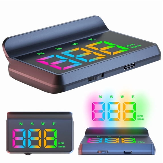 Heads Up Display for Cars MPH, Digital GPS Speedometer, Windshield GPS ...