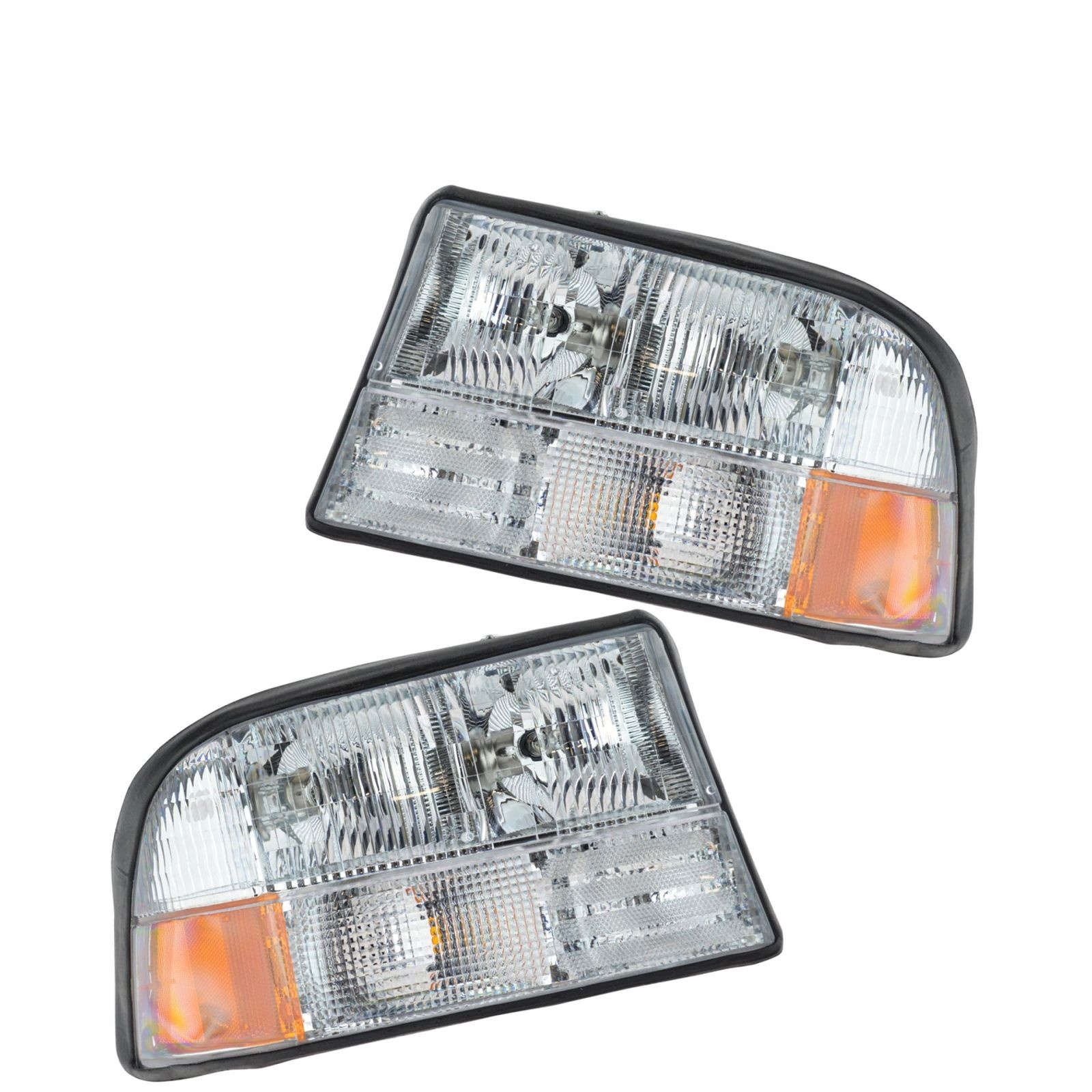 Heads Headlamps Left LH Right RH Pair Set For Jimmy For S 15 For