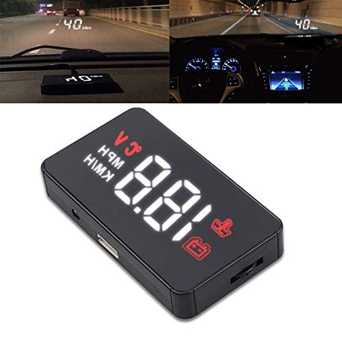 Heads Up Display for Cars, OBD2 II HUD Digital Speed Stat Projector ...