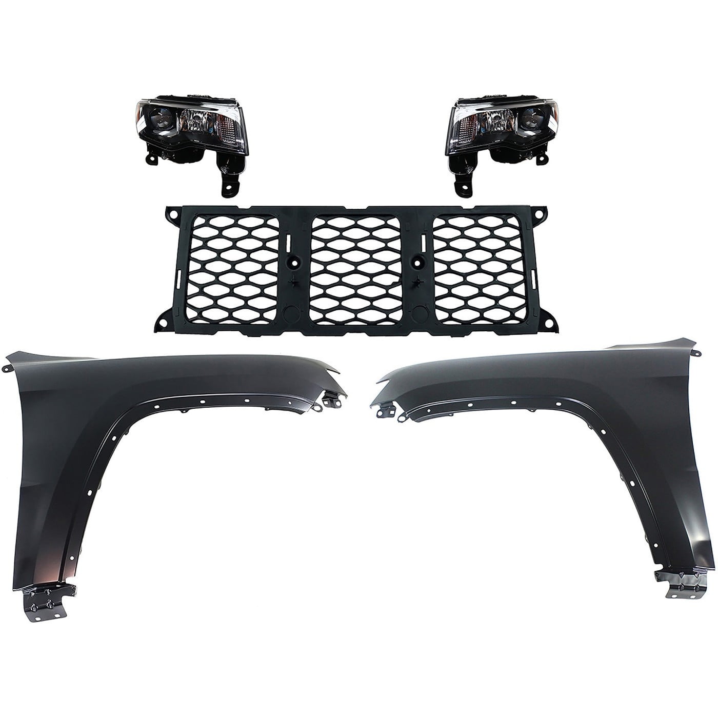 Heads for 2017-2021 for Jeep for Grand for Cherokee Left Right L R Kit Assembly - Walmart.com