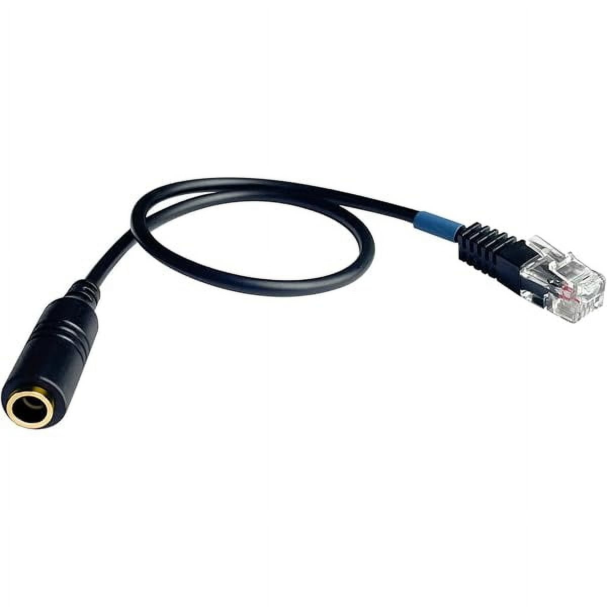 Headset Adapter Converter Standard Female RJ9 to 3.5mm Plug Handset ...