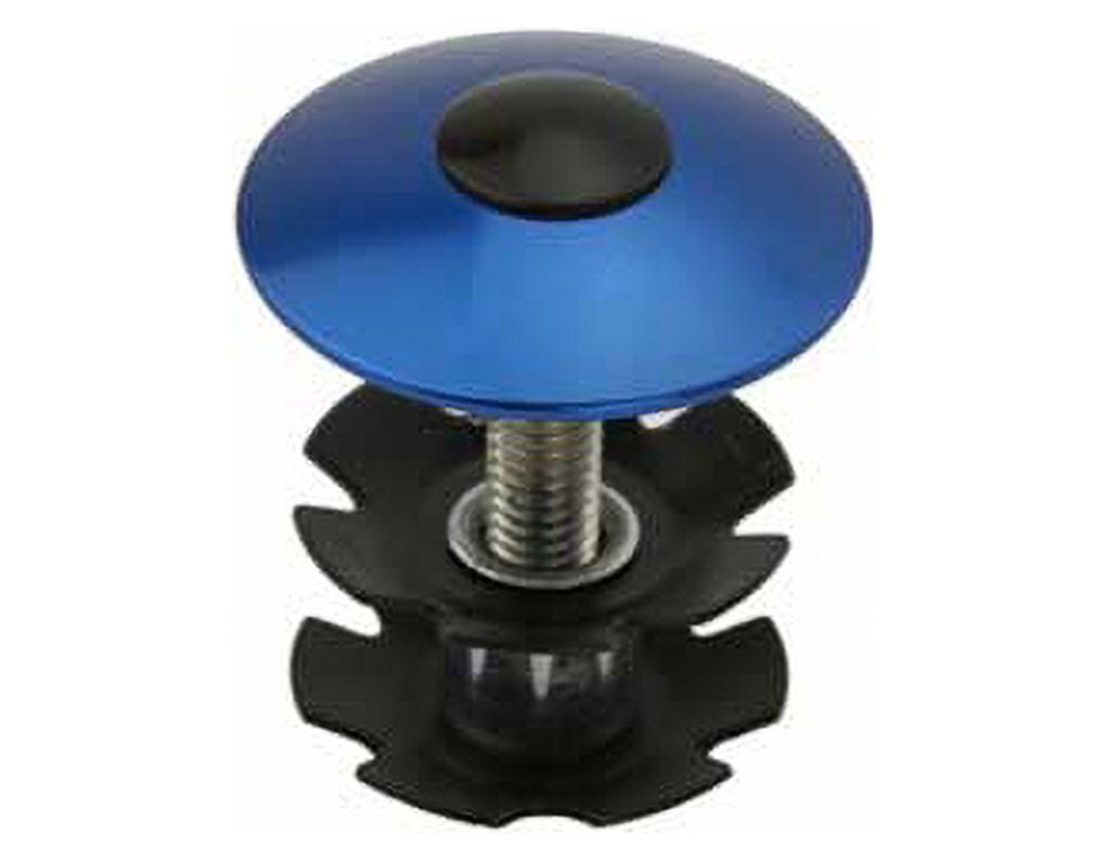 Headset Alloy Tap 1 1/8" Caps Blue. bicycle headset, bike headset ...