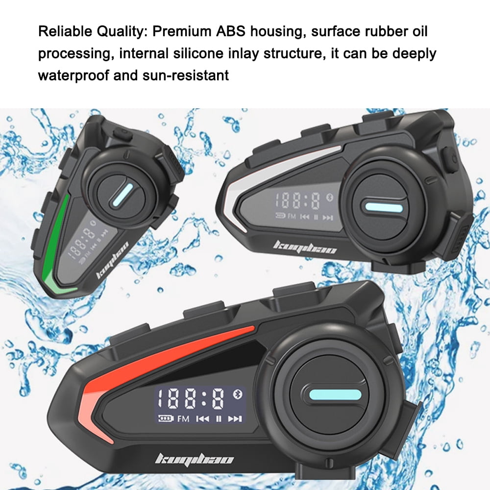 Headset,Answer Premium Helmet Headset Auto Answer Hands Free Waterproof ...