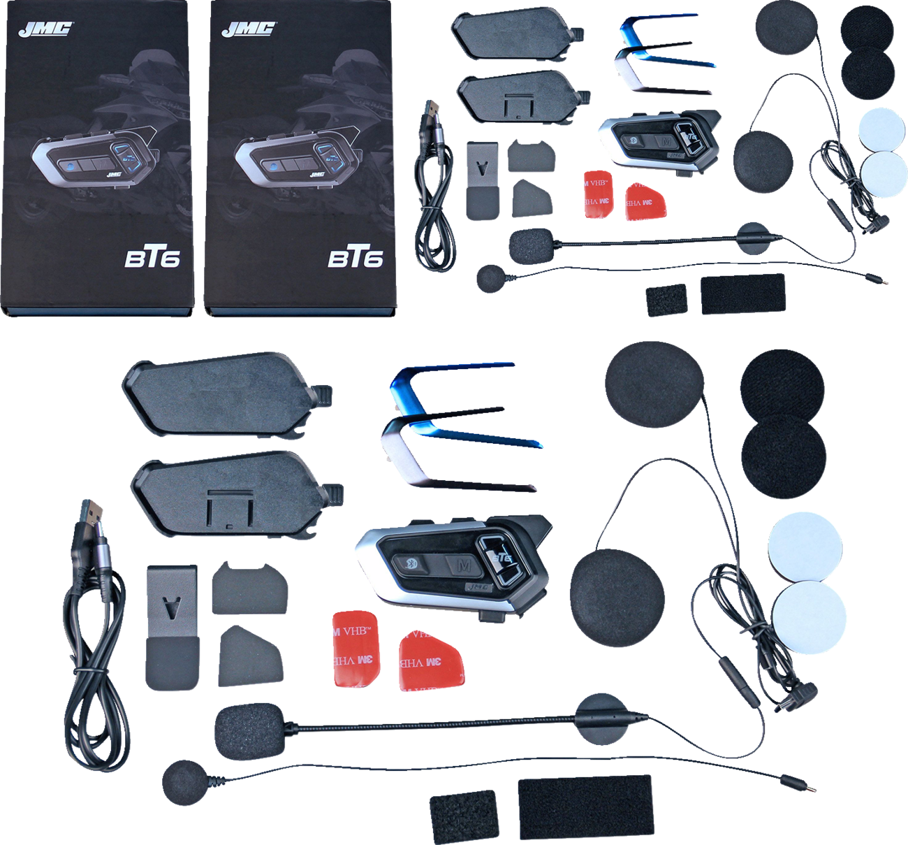 Headset - Bluetooth - Universal - Dual Pack Hs-Bt6-Unv-D - Walmart.com