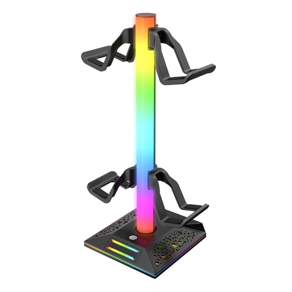 Headset Display Stand Touch Control RGB Game Headphone Support Stand ...