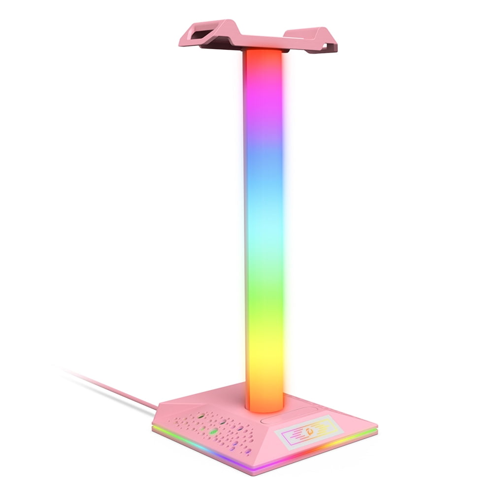 Headset Display Stand Touch Control RGB Game Headphone Support Stand ...