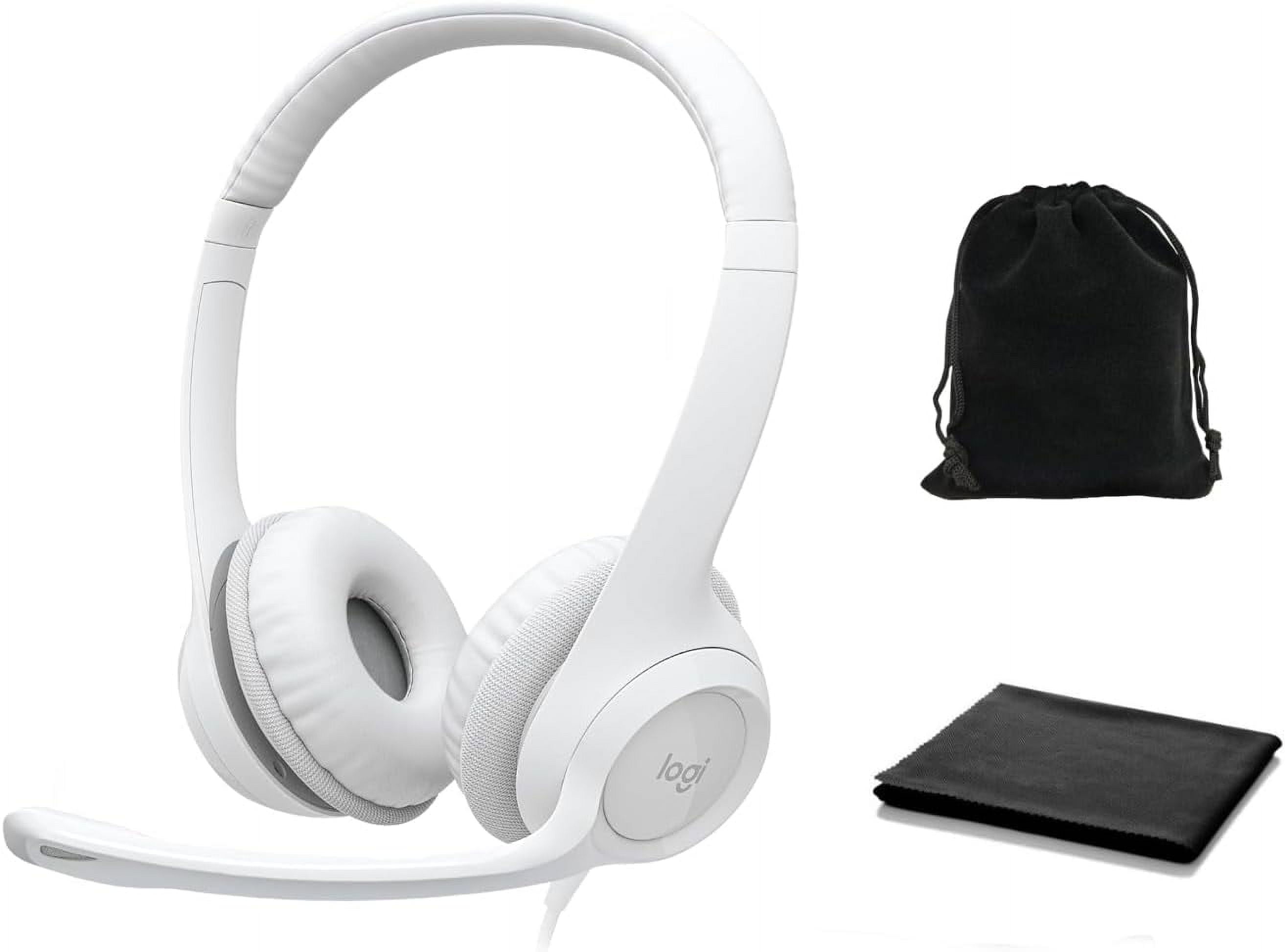 Headset H390 Wired Headset with Mic for PC/Laptop, Stereo Headphones ...