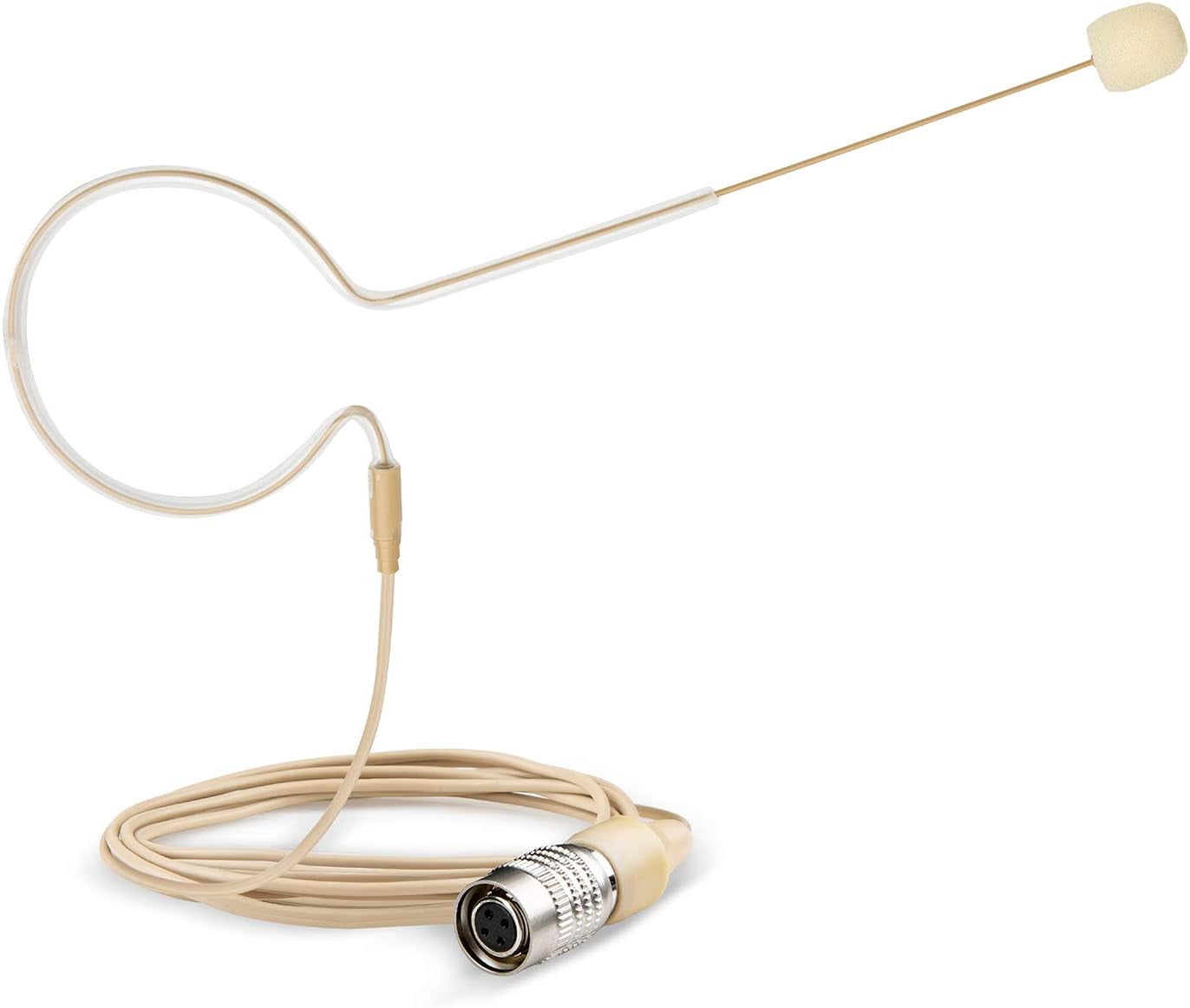 Headset Headworn Microphone - Hirose 4 Pin Plug Head Microphone for ...