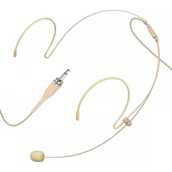 Headset Microphone Headworn Double Over Ear Earset Hanging Condenser ...