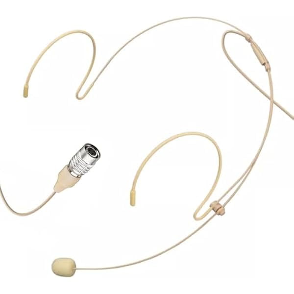 Headset Microphone Headworn Double Over Ear Earset Hanging Condenser ...