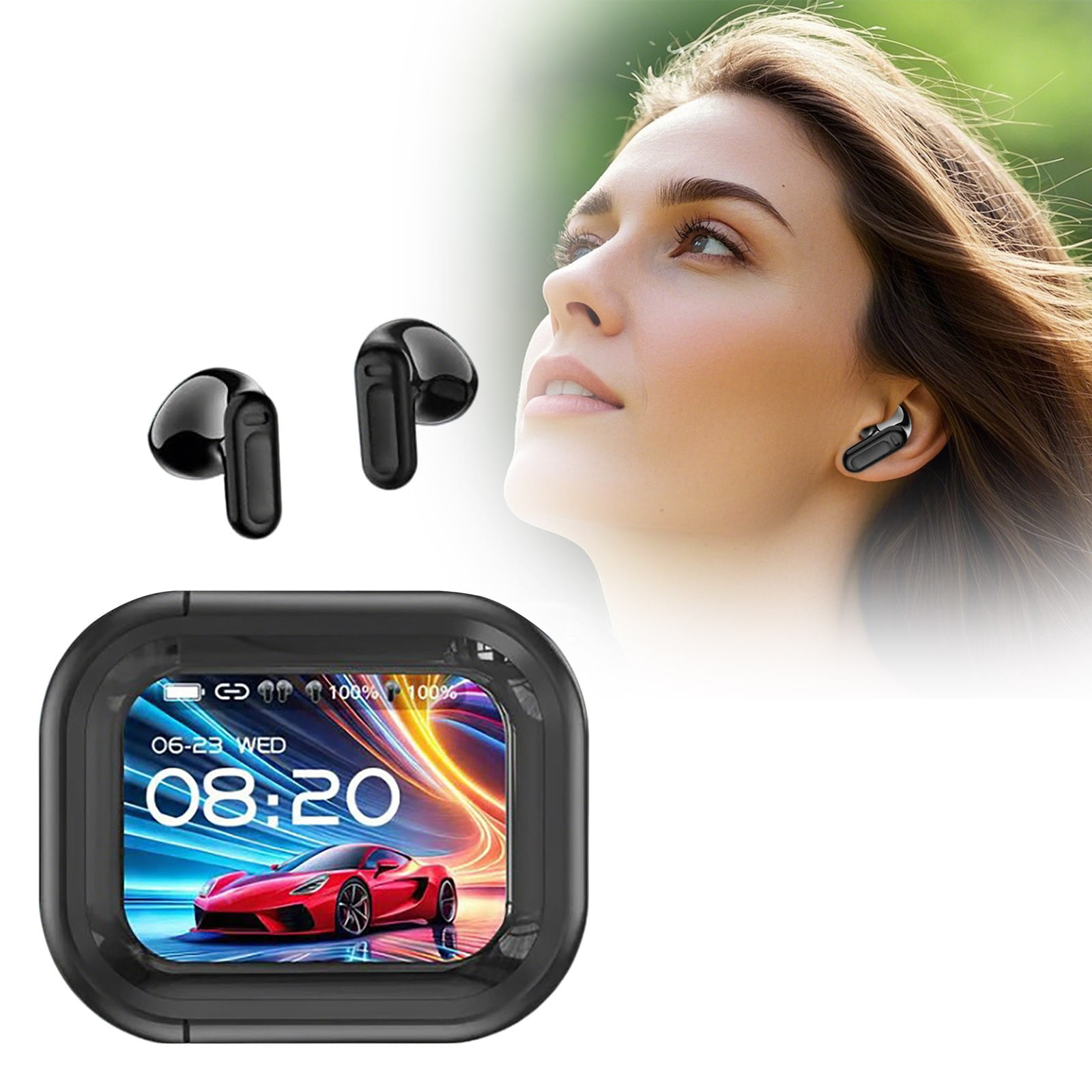 Headset NE20 Sound Quality AI Conversation Adaptive Noise Cancelling ...