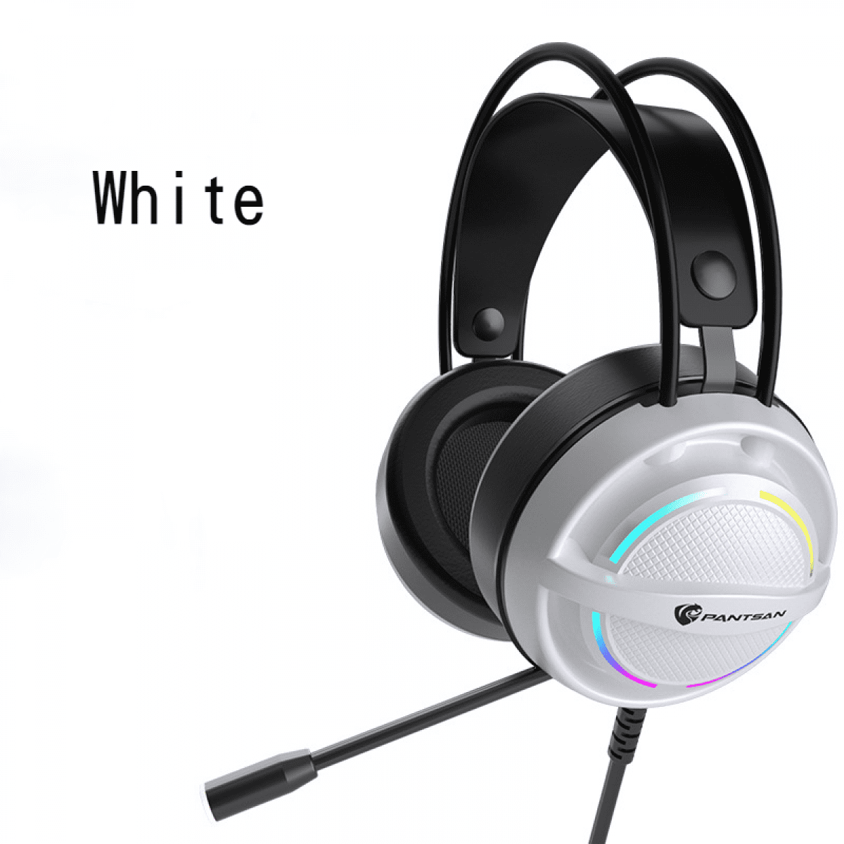 Headset gaming headset with mic wired microphone 7.1 channel gaming ...