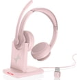 Headset with AI Noise Cancelling Microphone Headset - V5.2 Headphones ...