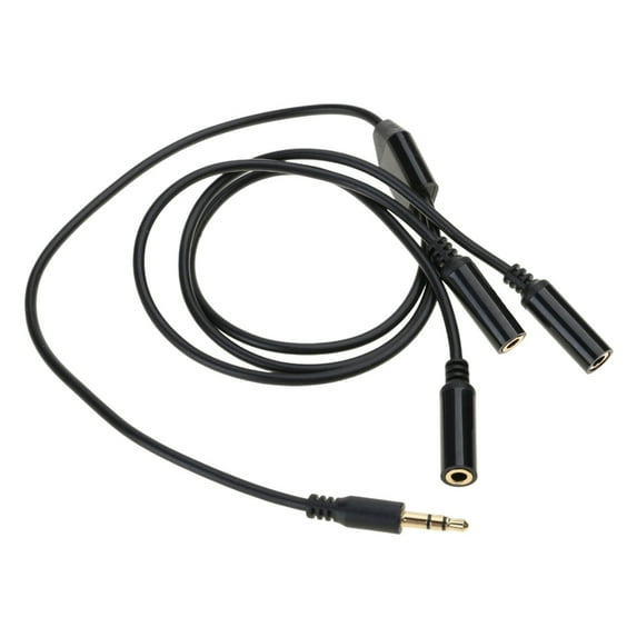 Headsets Adapters Y Splitter 3.5mm Male to Female Cable Headphone ...
