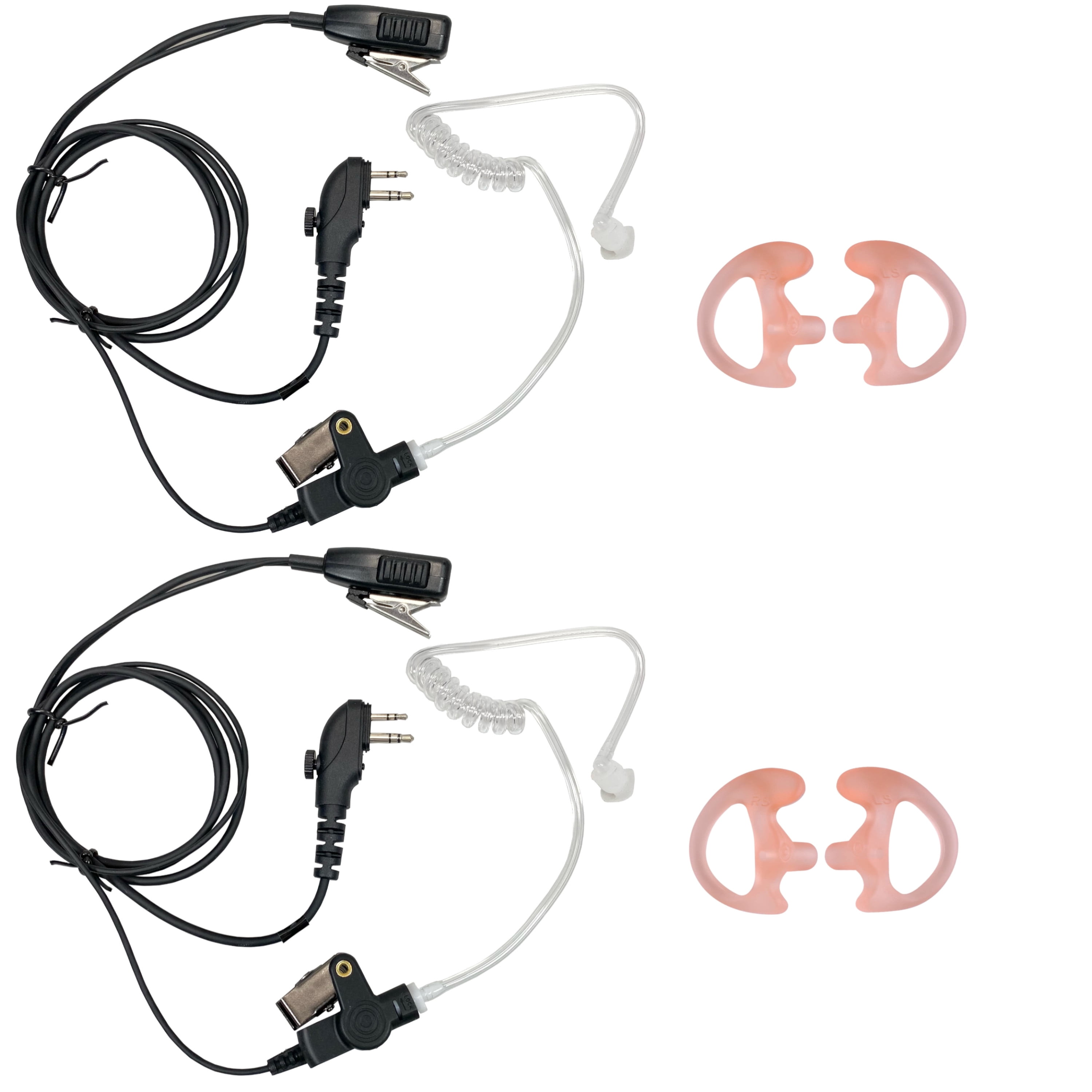Maximalpower Headsets for HYT TC-1600 TC2100 TC-3000 Radio Earpiece ...