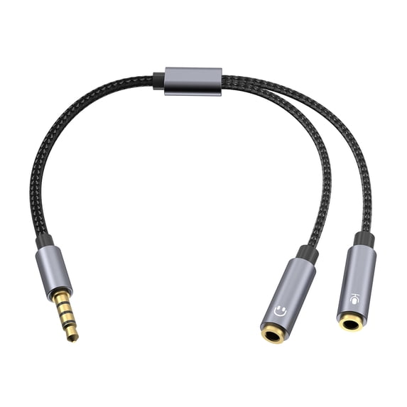Headsets Mic Splitter Adapters 3.5mm/USB C Headphones &Mic Adapters 3 ...