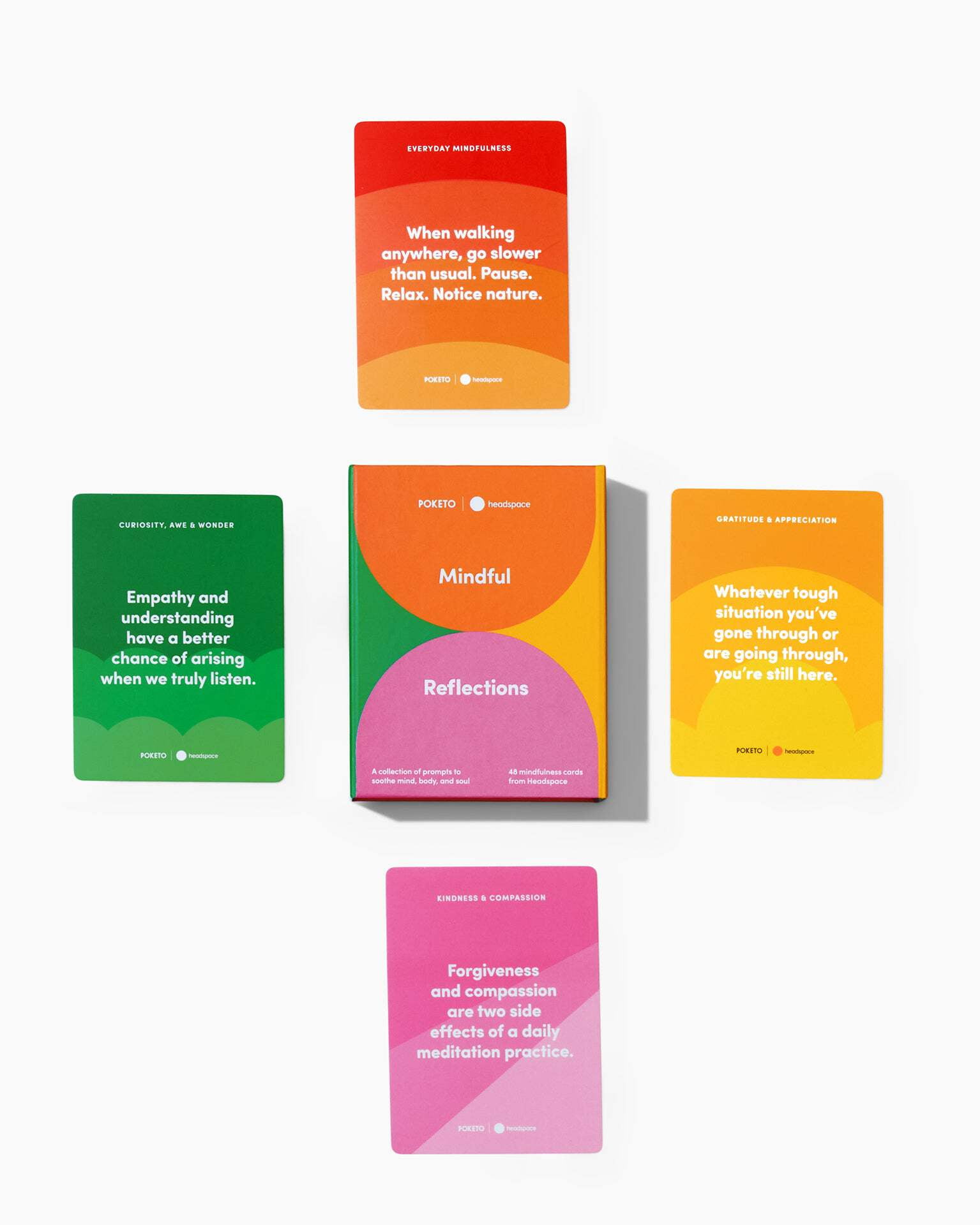 Headspace x Poketo Mindfulness Cards - Walmart.com