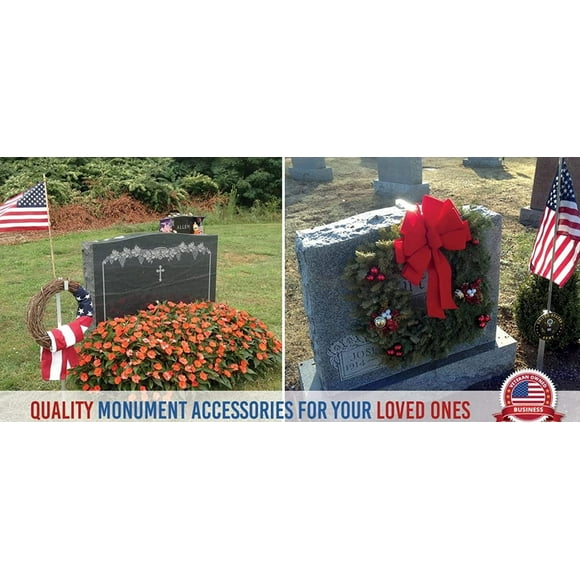 Cemetery Wreath Stands