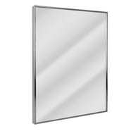 Highland Bronze 24" x 36" Rounded Corner Mirror, Rectangular Framed ...