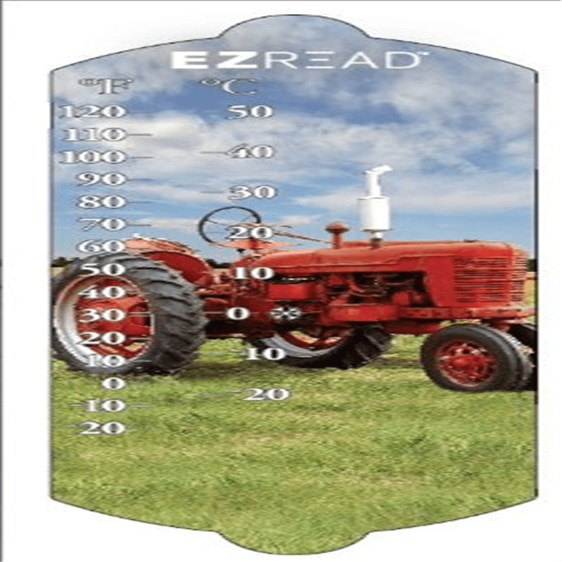 Headwind Consumer Products 840-0046 Indoor/Outdoor Thermometer with Red ...