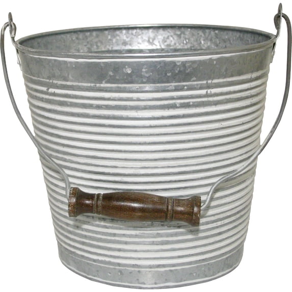 Headwind Consumer Products Robert Allen Vintage Ribbed Galvanized Metal ...