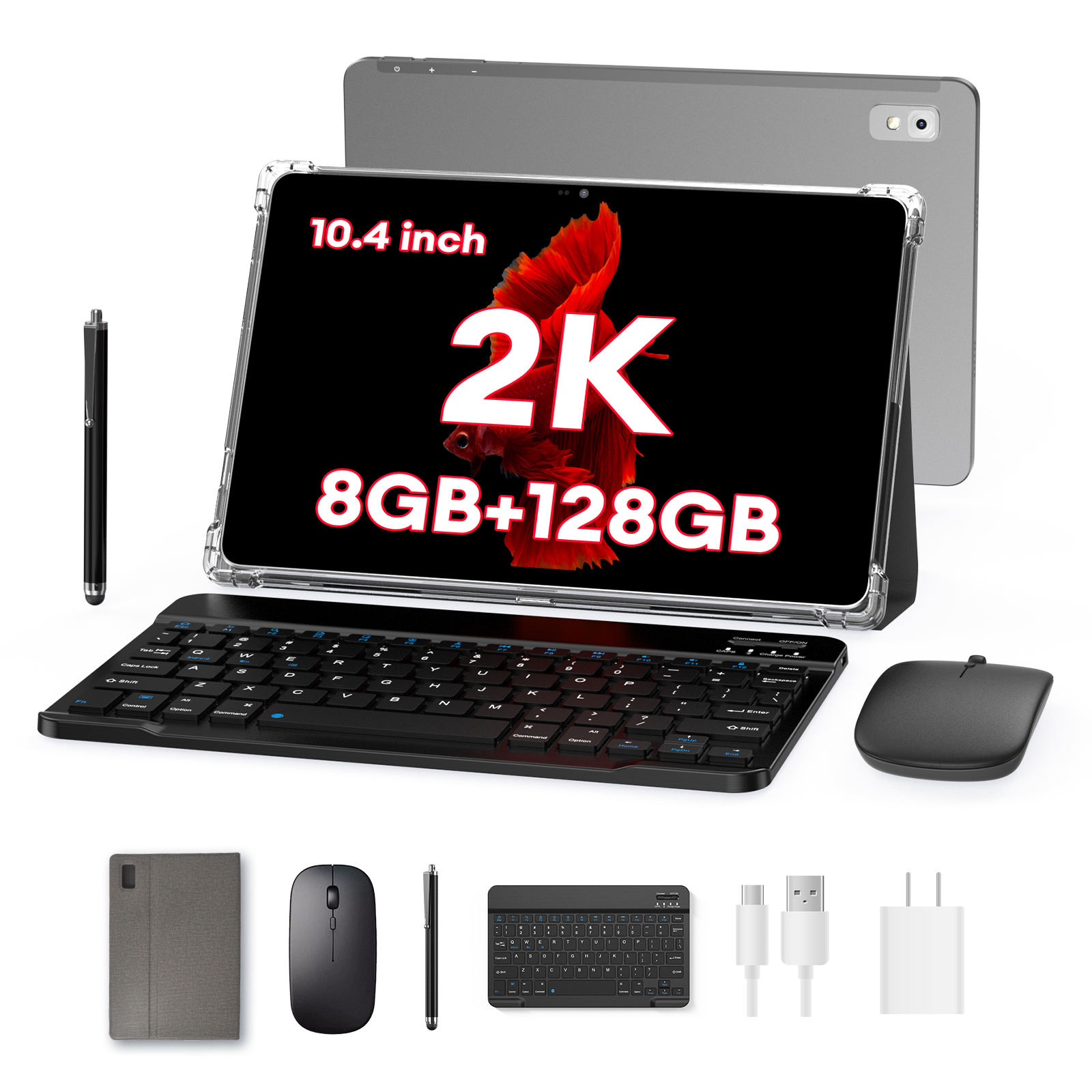 EVOO 10" Tablet Carrying Case with Stylus Included, Rad - Walmart.com