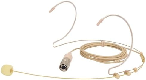 Headworn Earset Over Ear Hanging Mic Beige Low Profile Light-Weight ...