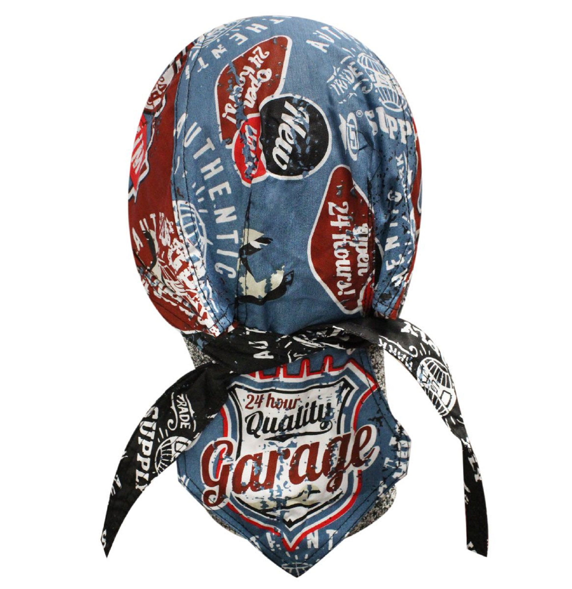 Headwrap DANBANNA The Mechanic Du-Rag Skull Cap Doo Rag Bandana ...