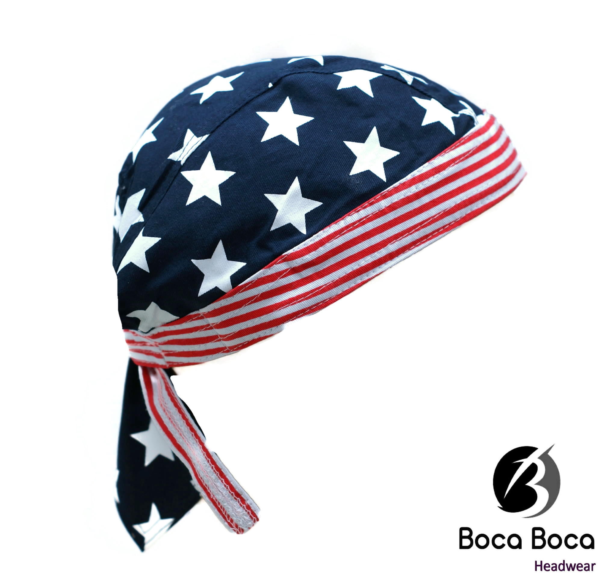 Headwrap Stars & Stripes Du-Rag Doo Rag Skull Cap Bandana - Walmart ...