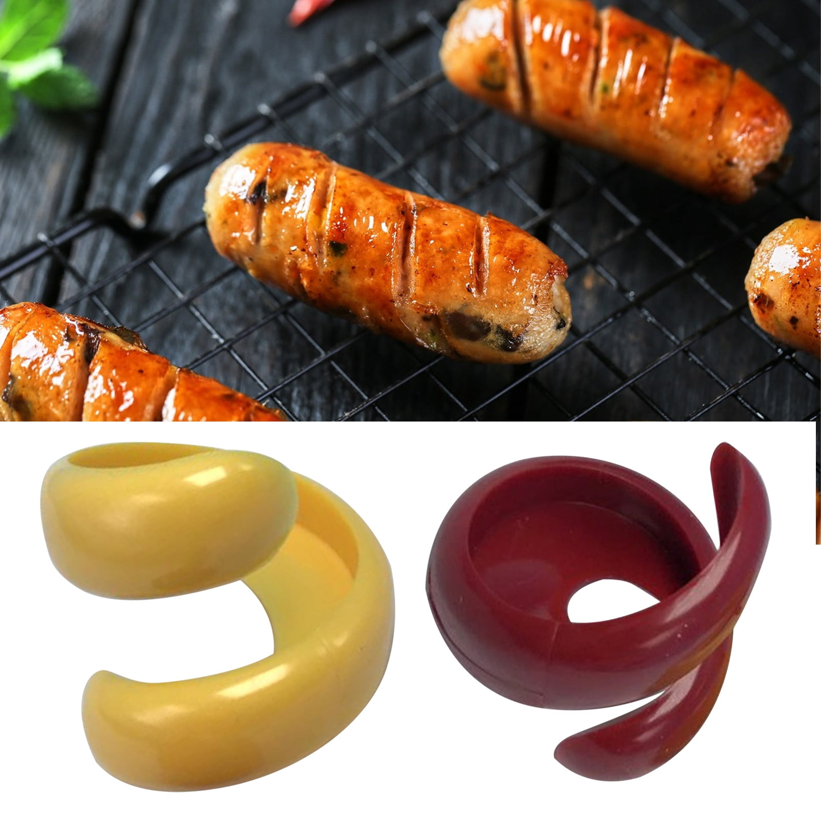 Heajfvd 1 Set Sausage Spiral Cutter SLICED YOUR WIENER Hot Dog Slicer ...